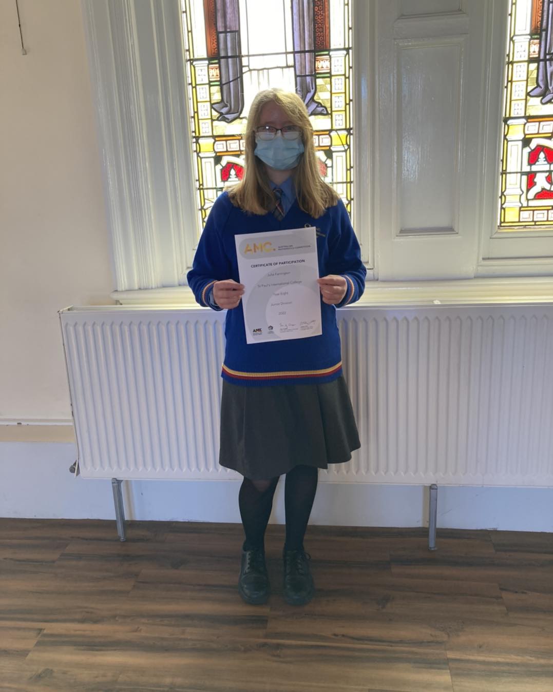 Australian Mathematics Competition Awards - St Paul's International College